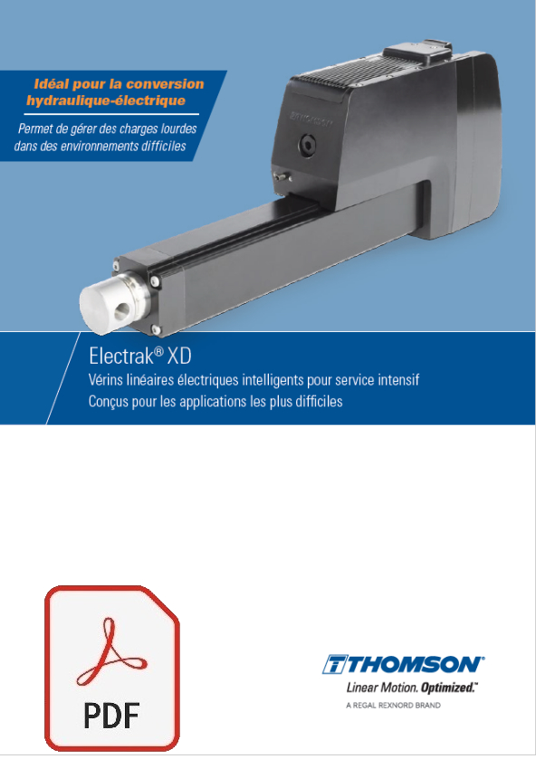 Vérin électrique Thomson Linear Warner